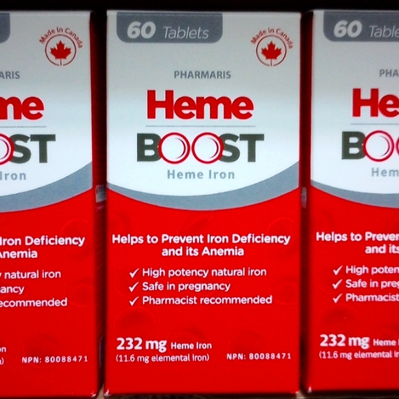 Pharmis | Other | Heme Boost Heme Iron | Poshmark